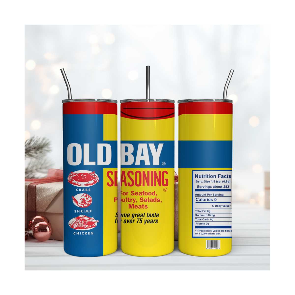 Old Bay Seasoning 20Oz Tumbler Wrap Sublimation Design, 20OZ | Inspire ...