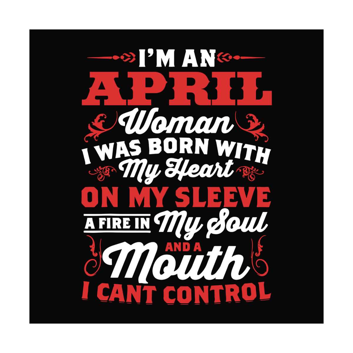 Im An April Woman Quote Svg, Birthday Svg, April Woman Svg, | Inspire ...