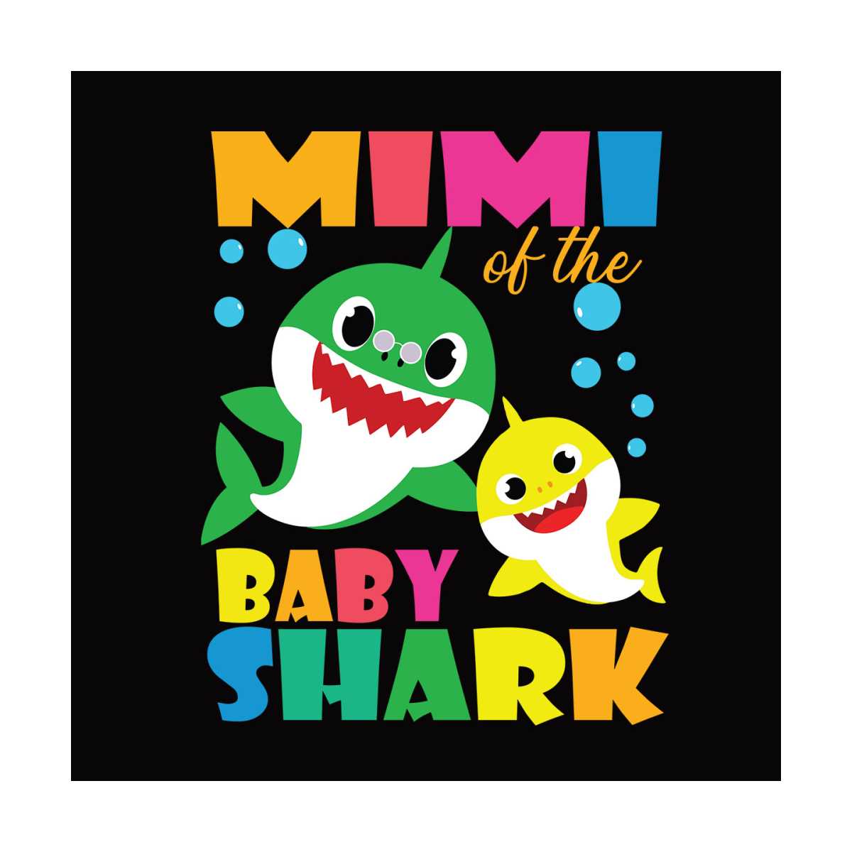 Mimi Of The Baby Shark Svg, Birthday Svg, Baby Shark Svg, Bi | Inspire ...