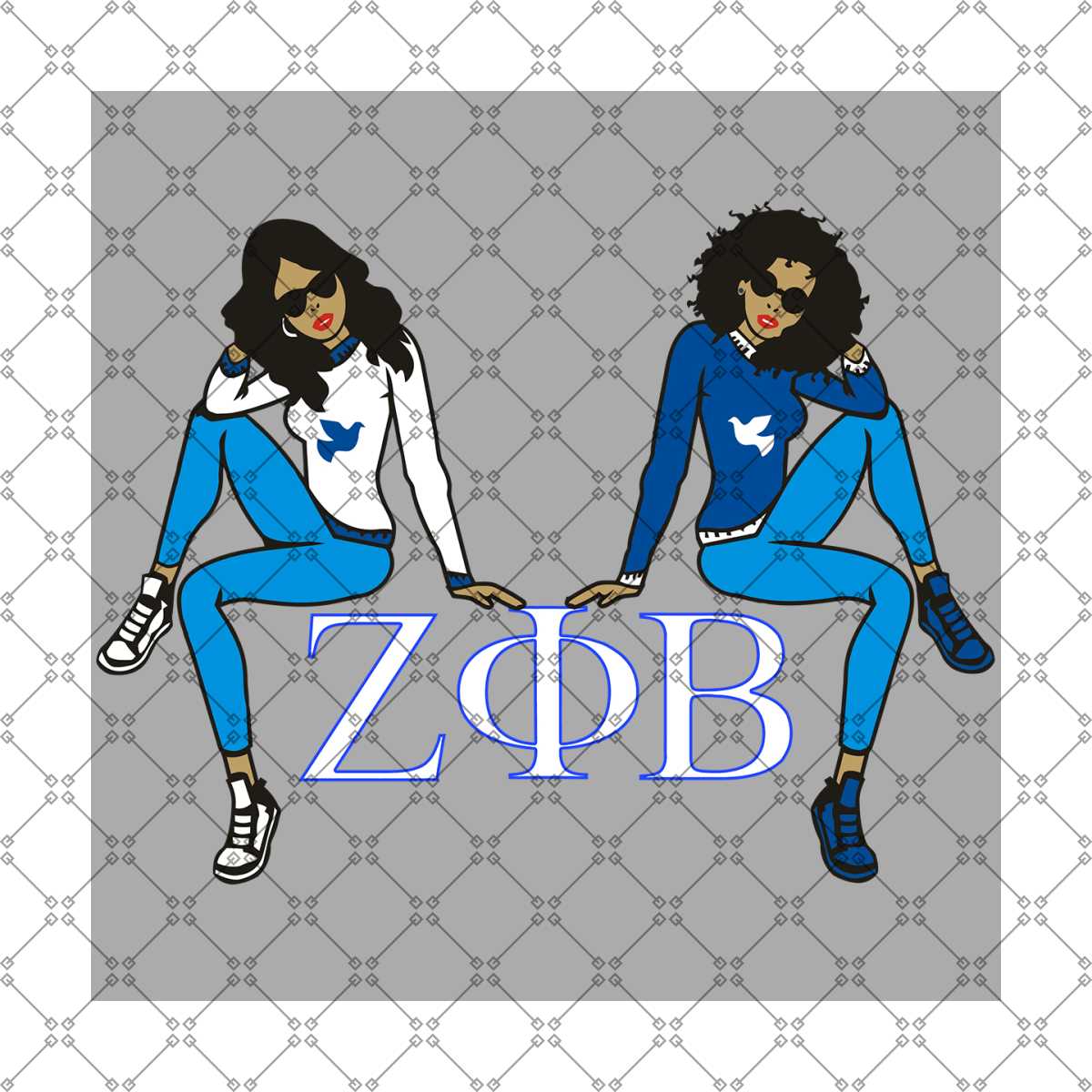 Zeta svg, zeta phi beta, Zeta Phi beta svg, Z phi B, zeta sh | Inspire ...