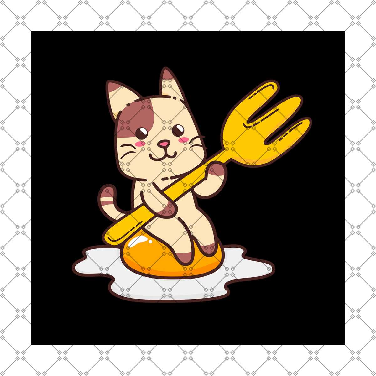 Kitten fried eggs svg, Pet Svg, Cat Svg, Cat lover Svg, Cute | Inspire ...