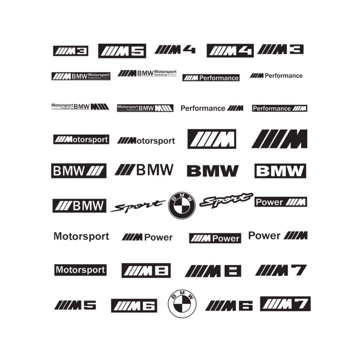 40 Bmw Art Vector Bundle Svg, Brand Svg, Bayerische Motoren | Inspire ...