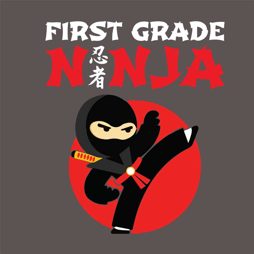 First Grade Ninja Svg, Back To School Svg, 1st Grade Svg, Ni | Inspire ...