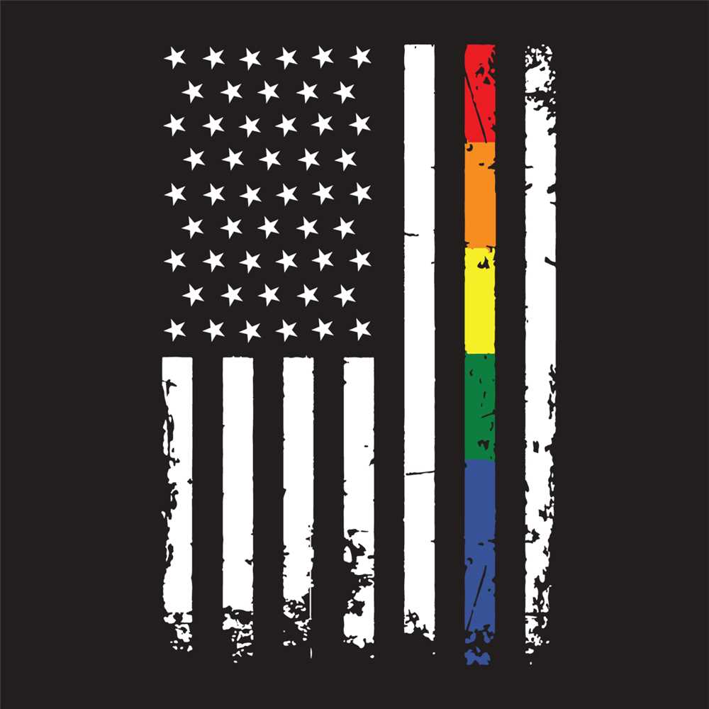 Gay Rainbow Pride LGBT American Flag Svg, LGBT Svg, Raibow L | Inspire ...