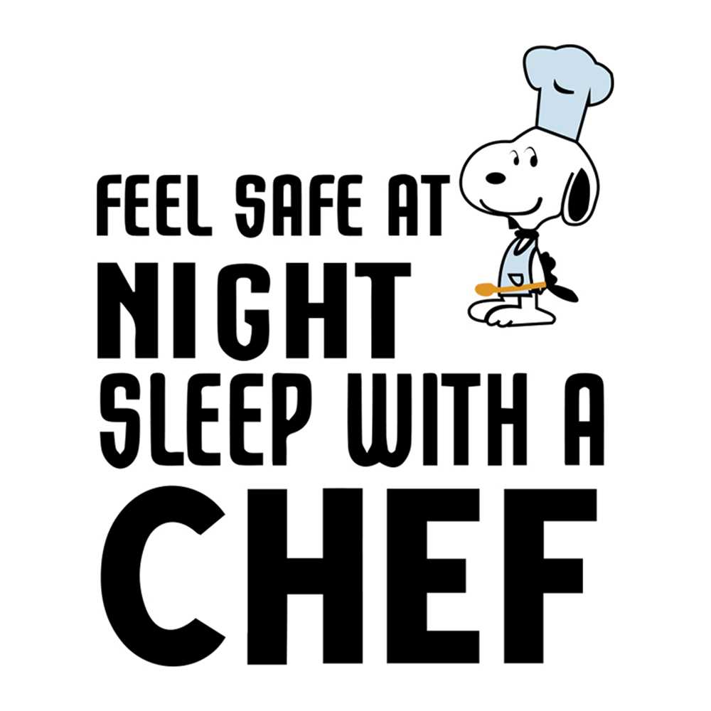 Feel safe at night, sleep with a chef, night, safe, sleep, c | Inspire ...