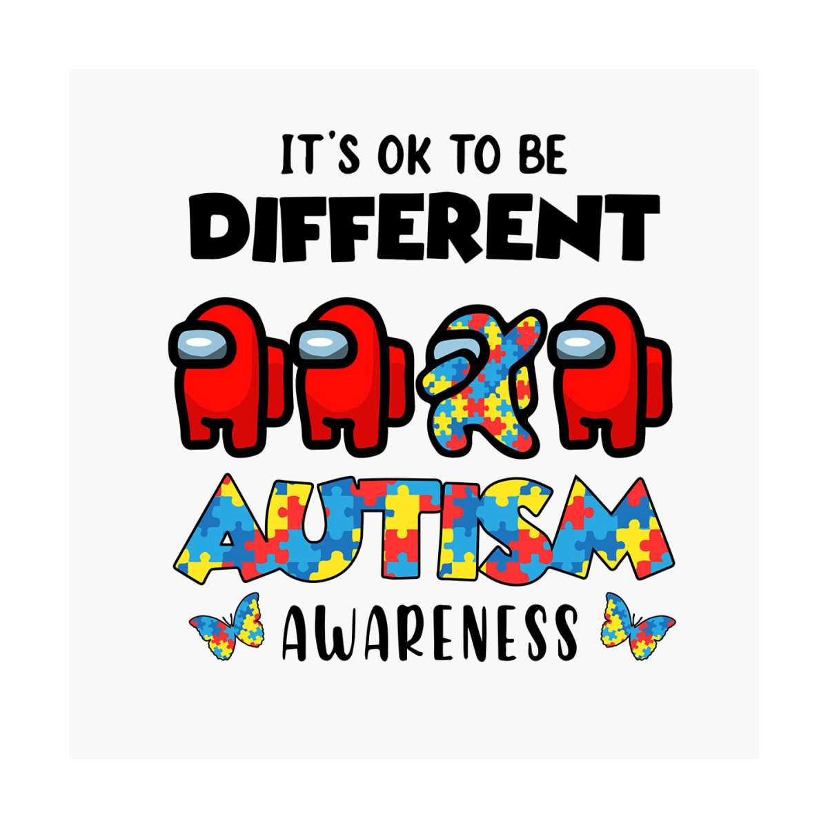 Its Ok To Be Different Autism Awareness Svg, Autism Svg, Be | Inspire ...
