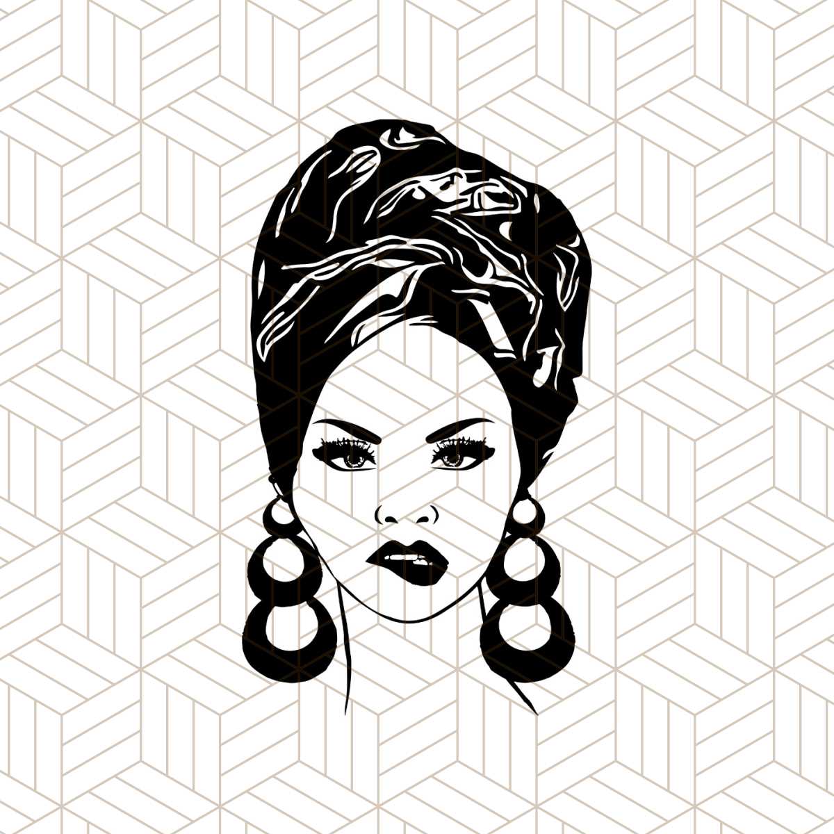 Black Woman Svg Melanin Svg Afro Girl Svg Black Girl Svg Inspire