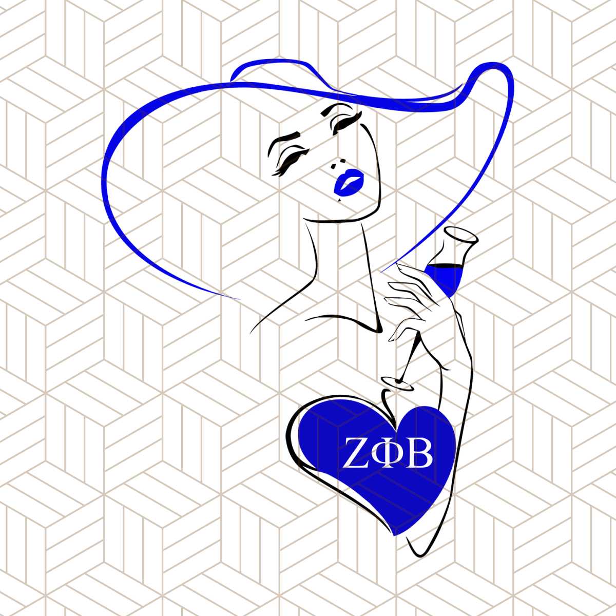 Zeta svg, 1920 zeta phi beta, Zeta Phi beta svg, Z phi B, ze - Inspire ...