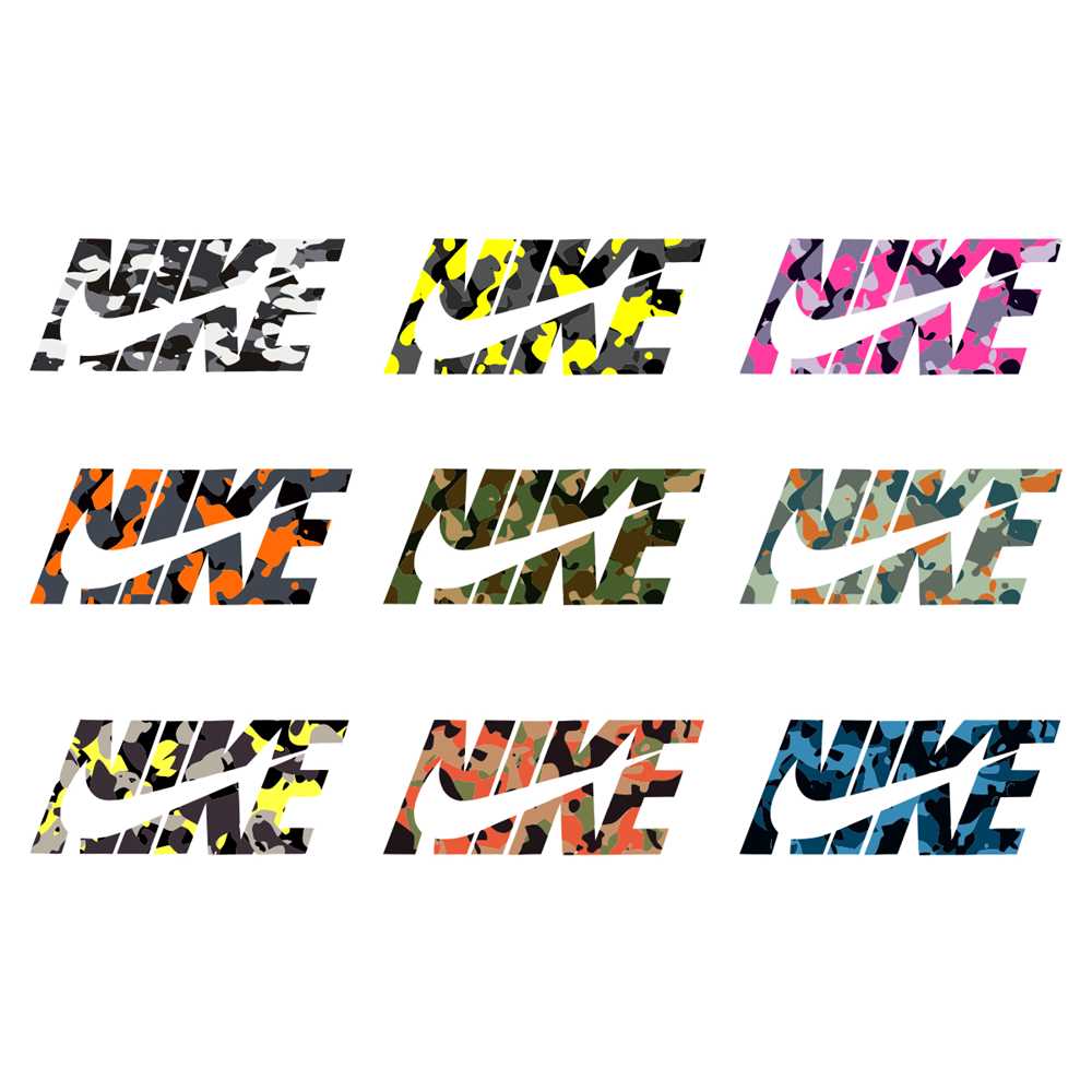 Bundle Nike Camo Pattern Svg, Trending Svg, Nike Svg, Camo P | Inspire ...