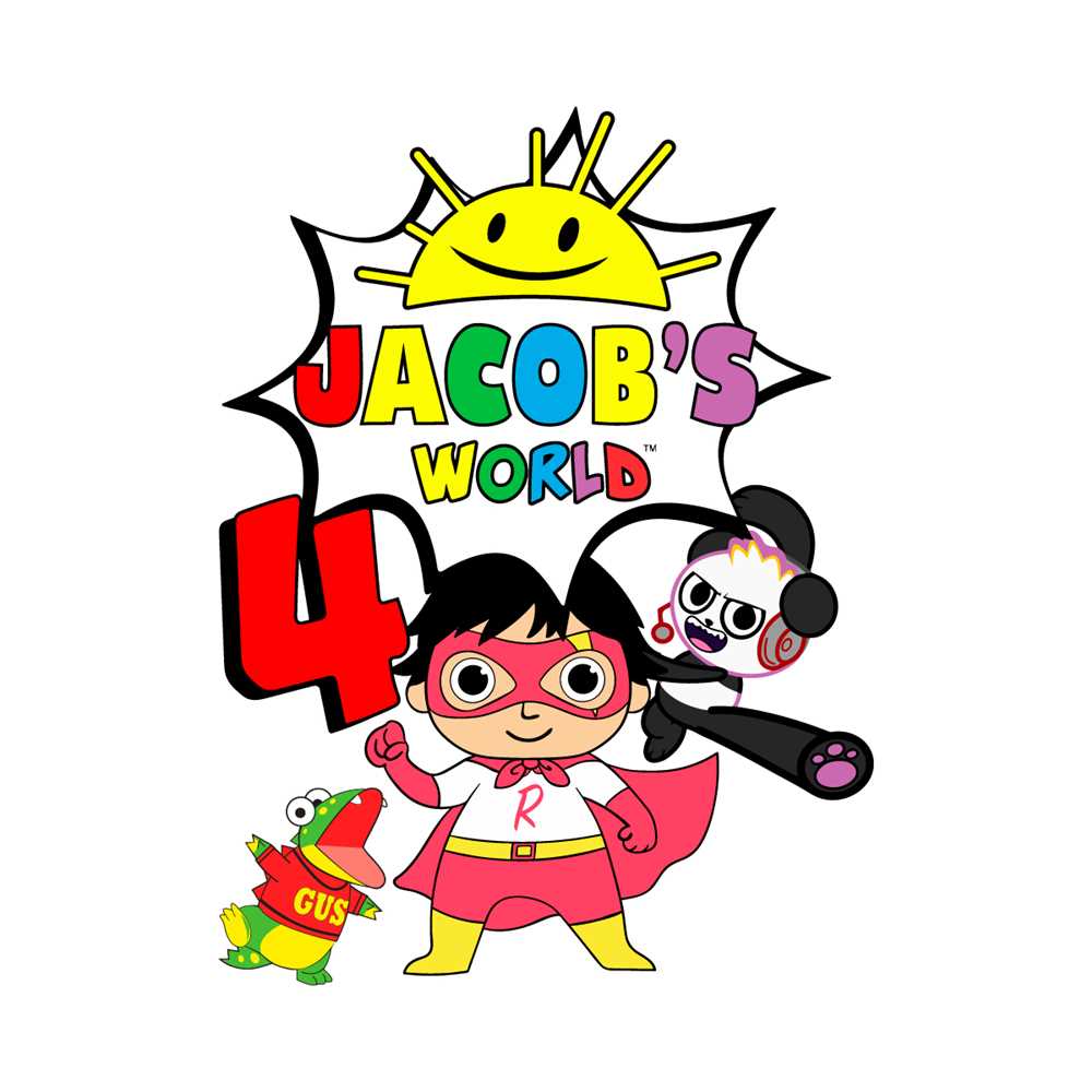 Ryans World Birthday Jacobs World Svg Digital Download - Inspire Uplift