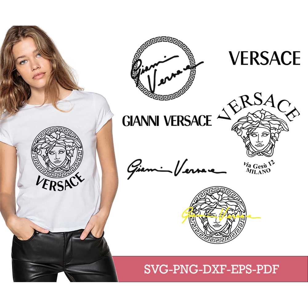 Versace Logo Bundle Svg, Bundle Logo Svg, Versace Svg, Versa | Inspire ...