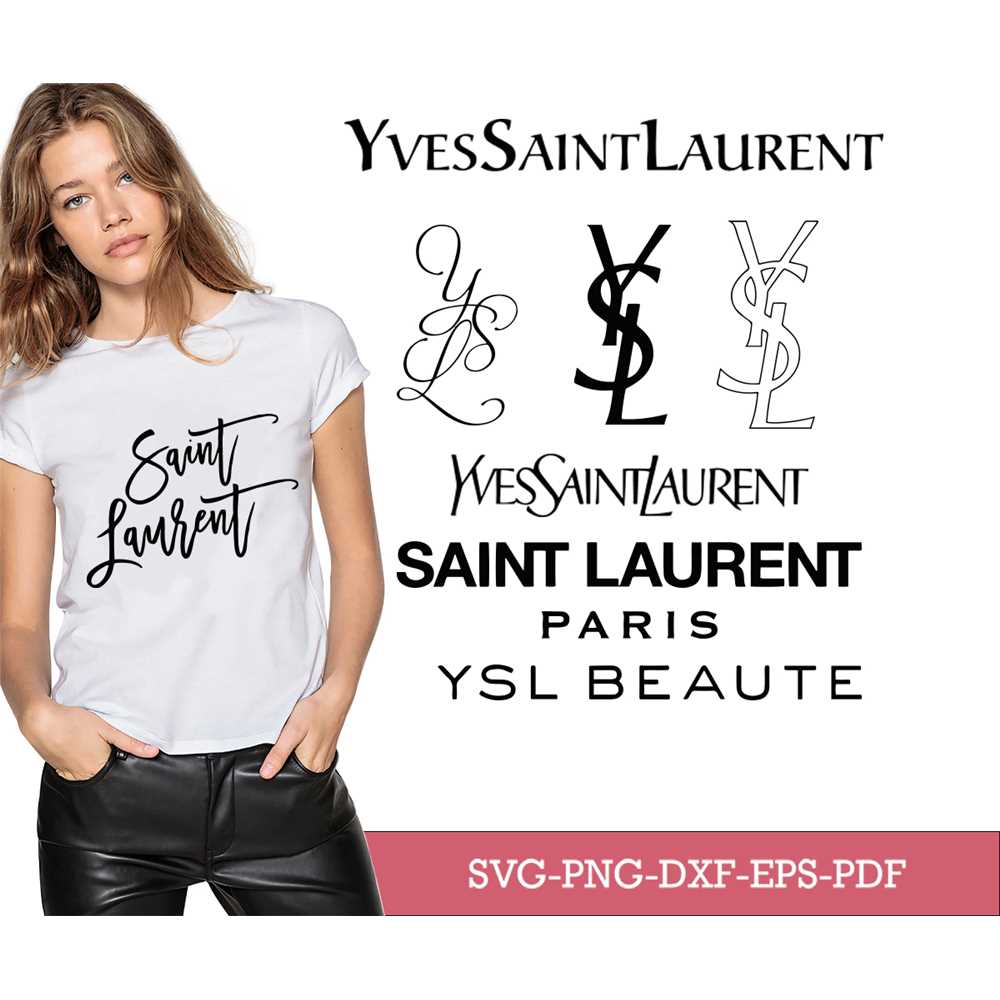 YSL Logo Bundle Svg, Bundle Logo Svg, YSL Svg, YSL Logo Svg, - Inspire ...