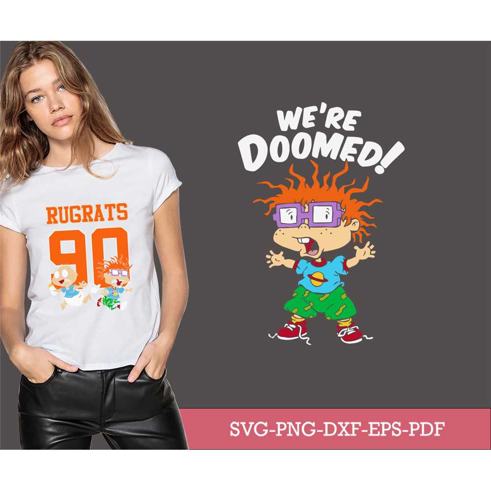 Were Doomed Svg, Bundle Logo Svg, Rugrat Svg, Cartoon Svg, R - Inspire ...