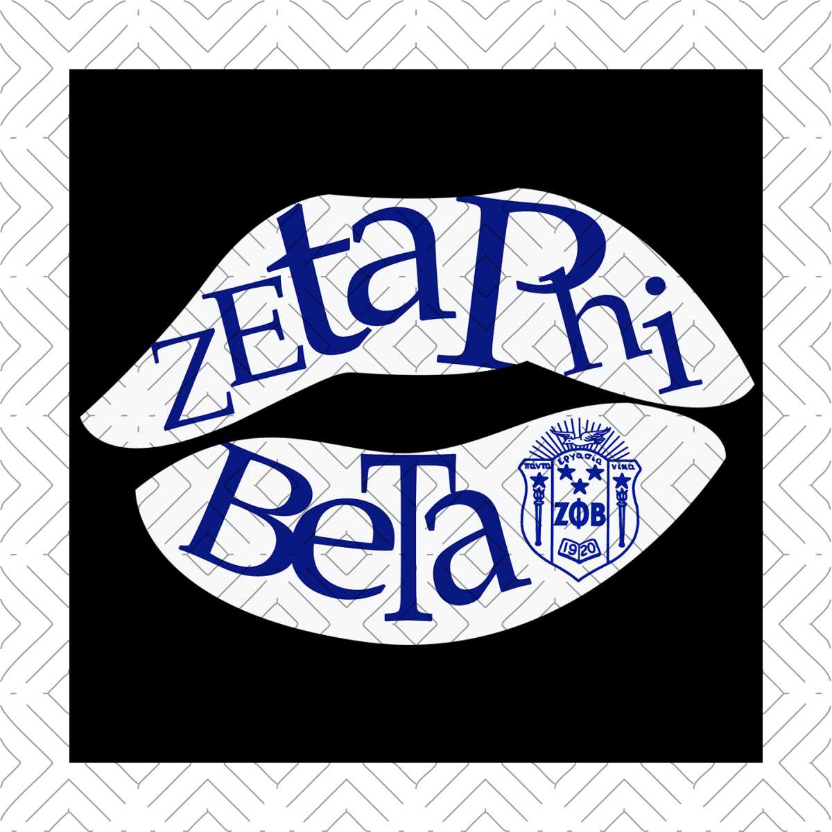 Zeta phi beta lips svg, zeta svg, 1920 zeta phi beta, Zeta P - Inspire ...