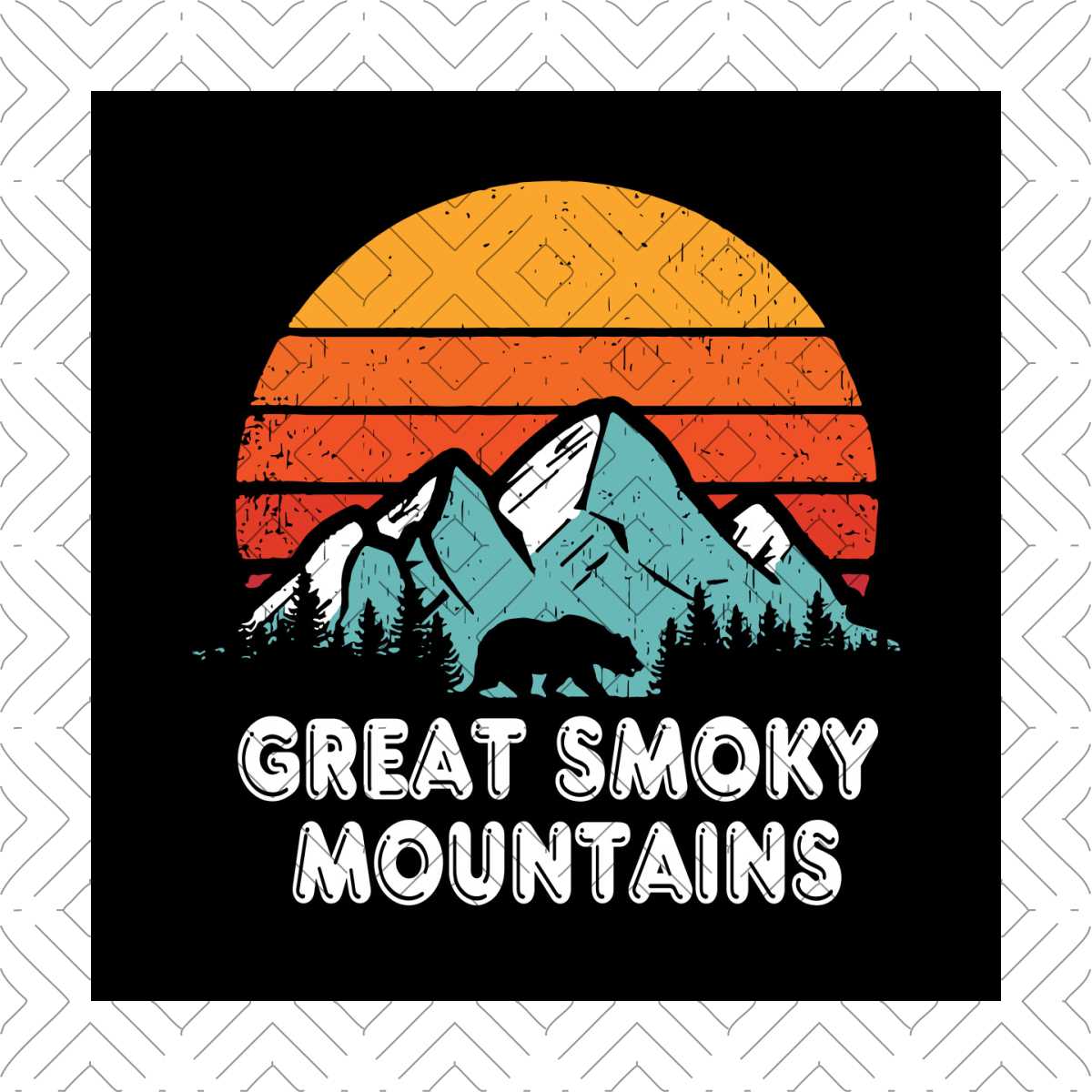 Great Smoky Moutains Svg, Trending Svg, Smoky Mountains Svg, | Inspire Uplift