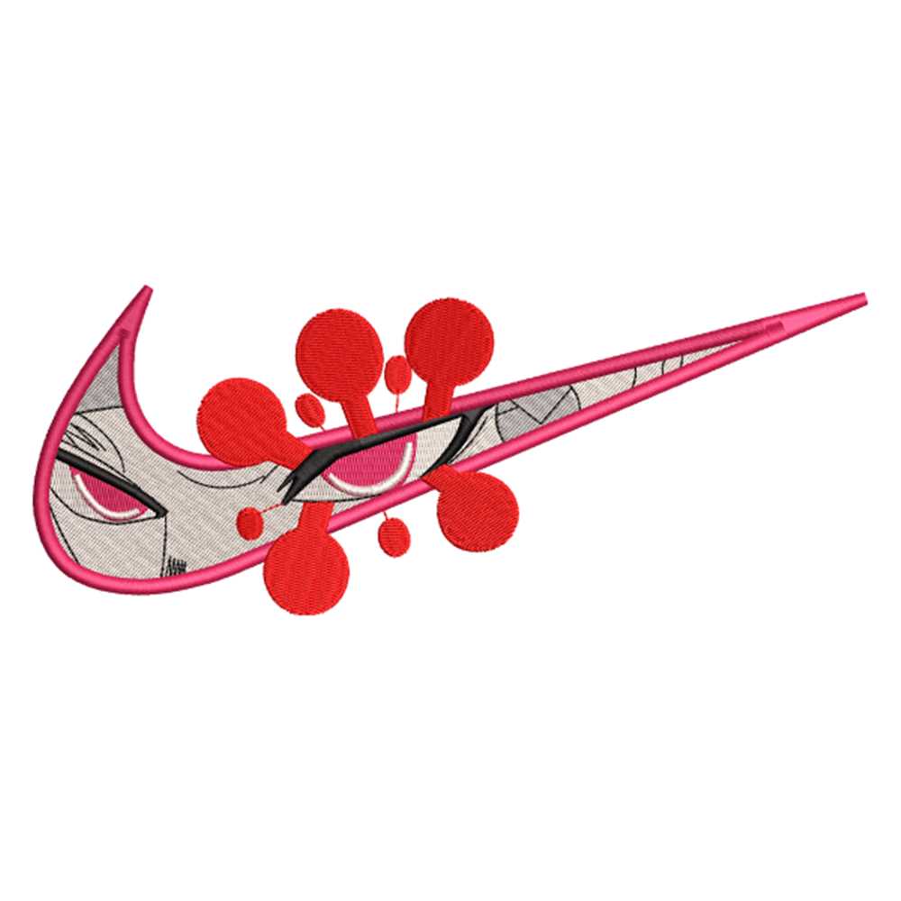Tengen Uzui Eyes x Nike Logo Embroidery Design Anime Demon S - Inspire ...