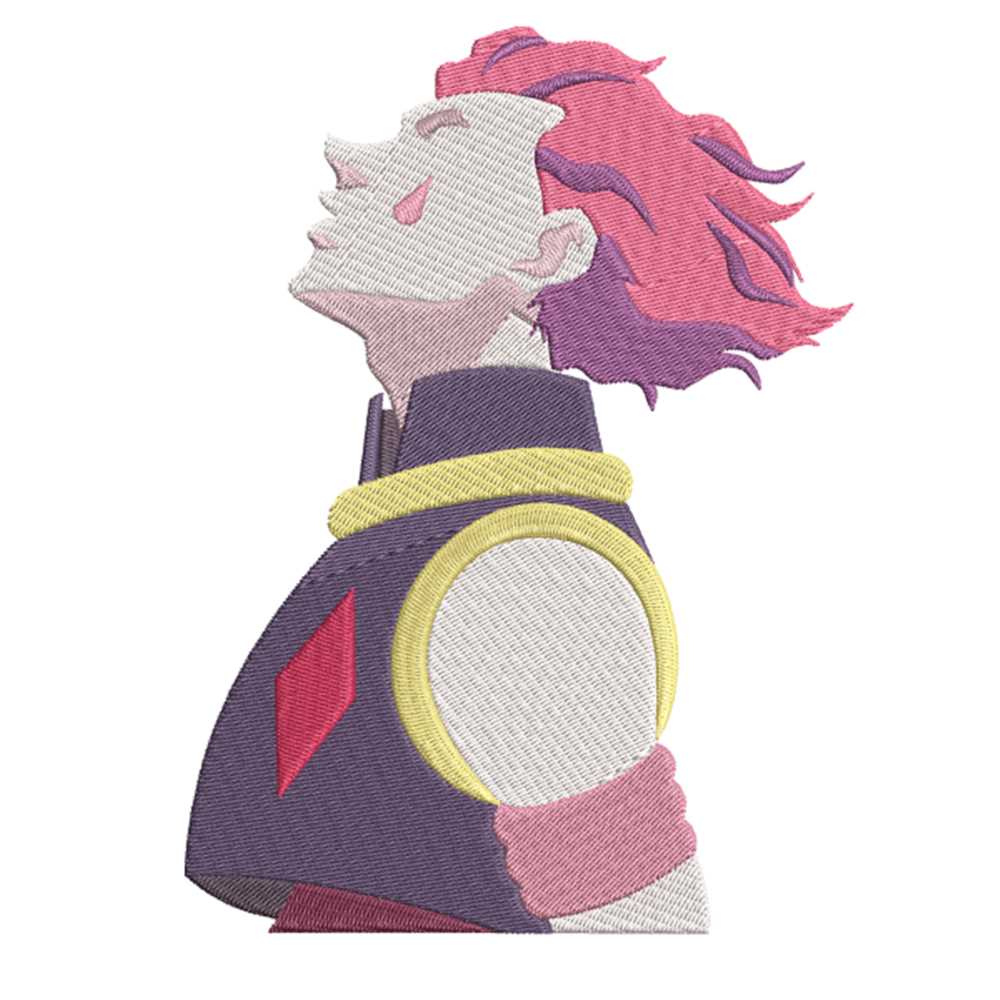 Hisoka Clown Hunter X Hunter Anime Embroidery Design Instant - Inspire ...