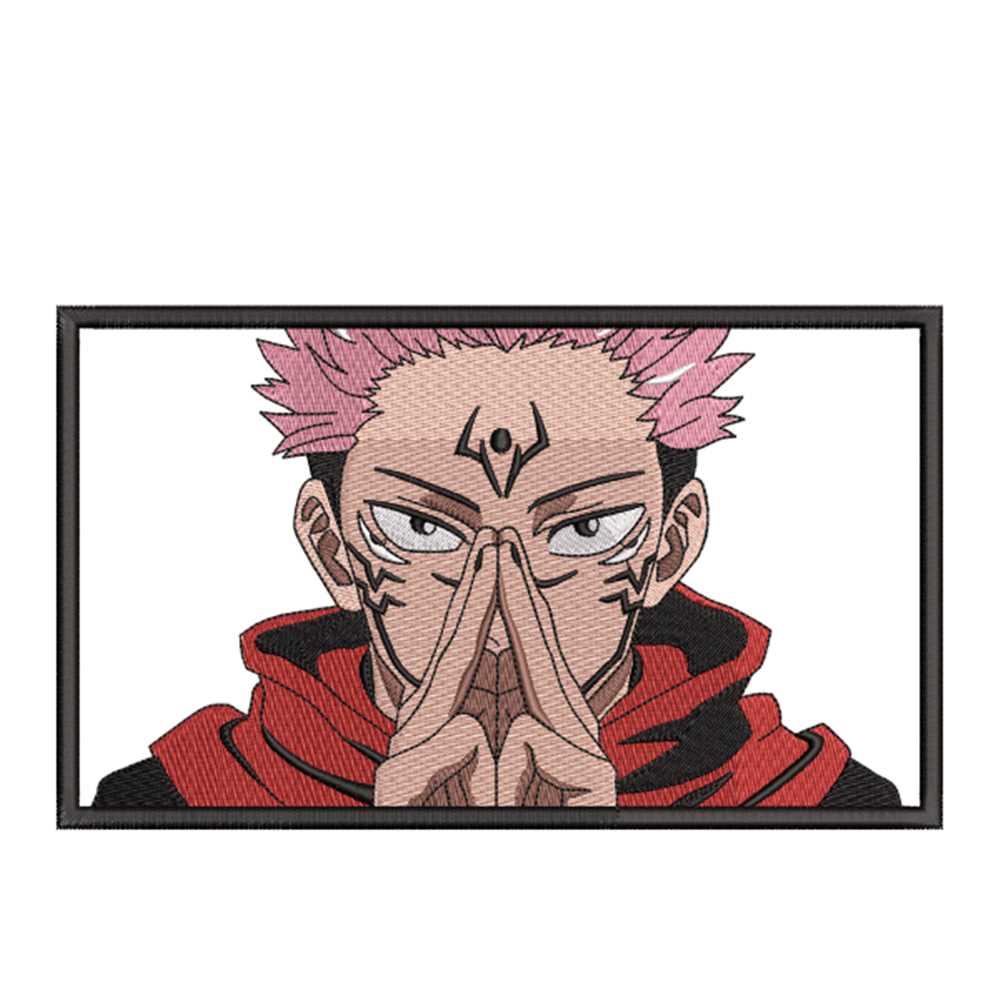 Sukuna Box Anime Jujutsu Kaisen Embroidery Design Instant Do - Inspire ...