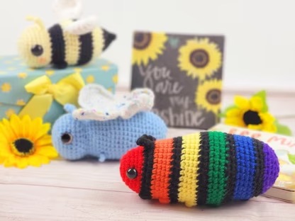 Bouncy bugs Amigurumi Crochet Patterns, Crochet Pattern | Inspire Uplift