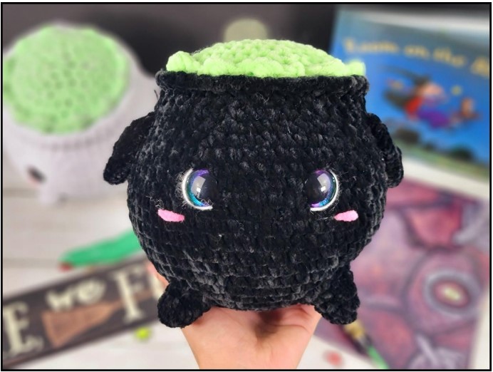 Cauldron Amigurumi Crochet Patterns, Crochet Pattern - Inspire Uplift