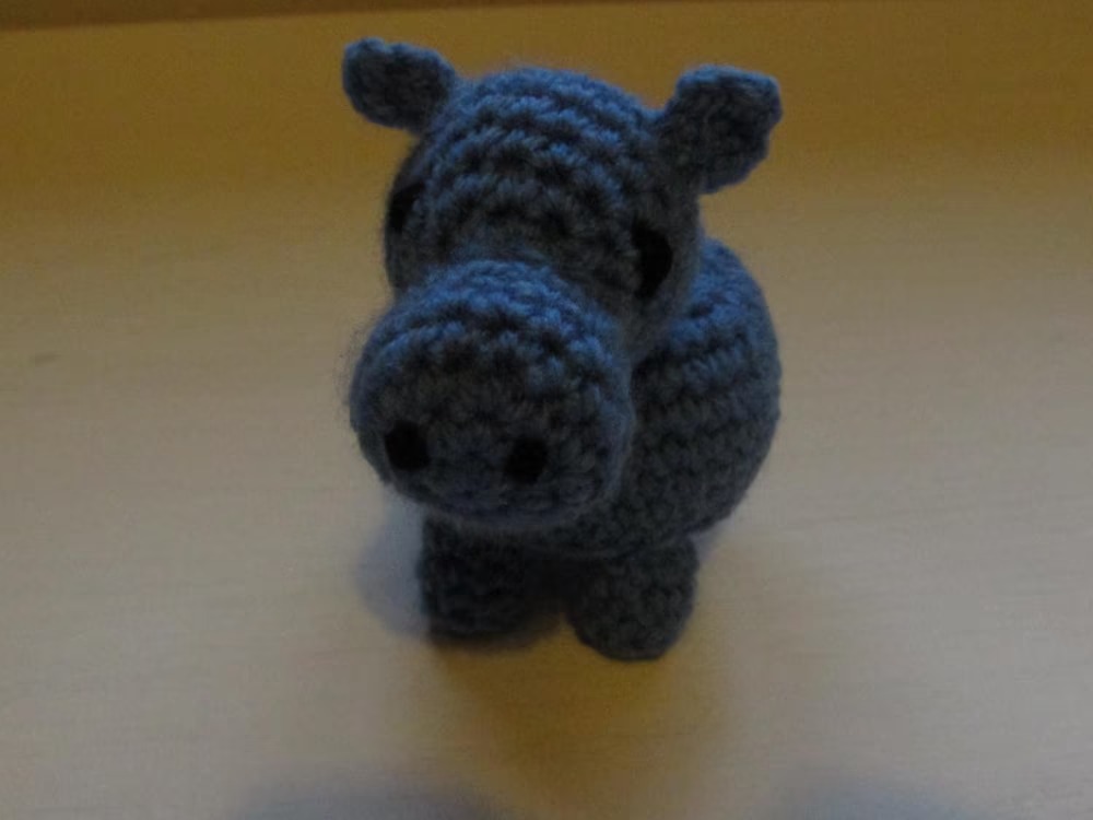 Henry the small Hippo Amigurumi Crochet Patterns, Crochet Pa | Inspire ...