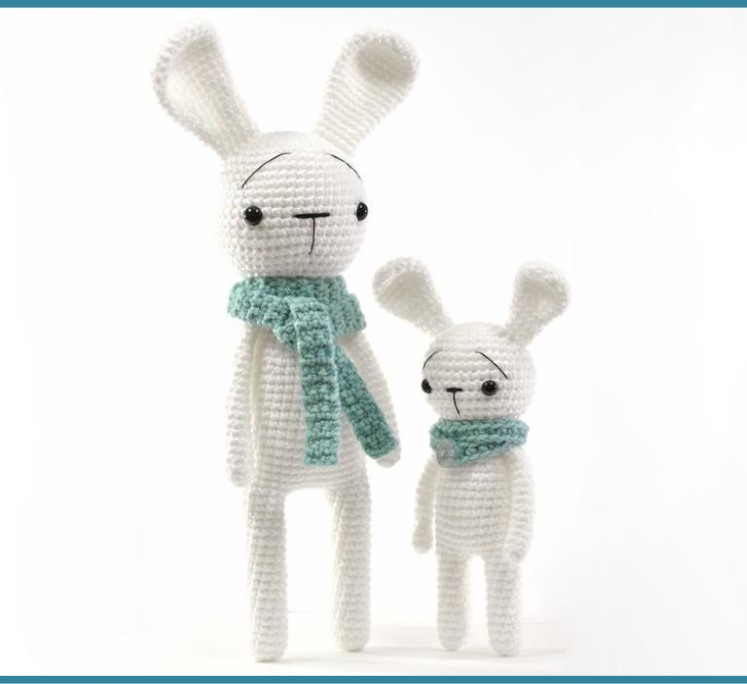 Amigurumi Straight Bunny Rabbit 2 in 1, Amigurumi Crochet Pa | Inspire ...