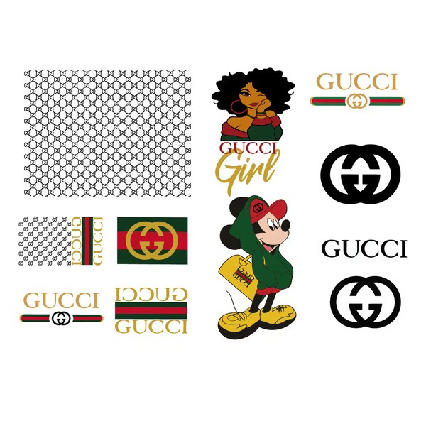 Gucci Bundle Svg, Gucci Logo Svg , Gucci Svg File Cut Digita | Inspire ...