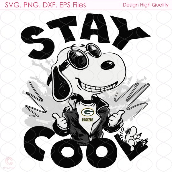 Snoopy Packers Svg, Sport Svg, Snoopy Svg, Green Bay Packers | Inspire ...