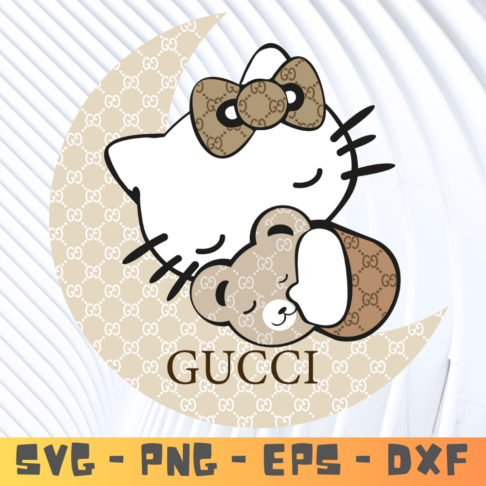 Logo gucci hello kitty disney Brand Svg, Fashion Brand Svg, - Inspire ...