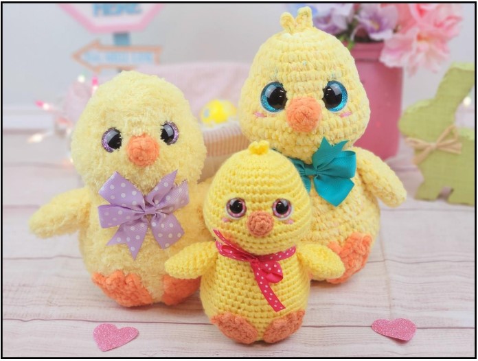 Chick Amigurumi Crochet Patterns, Crochet Pattern | Inspire Uplift