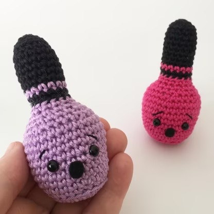 NINA THE NAIL POLISH Amigurumi Crochet Patterns, Crochet Pat - Inspire ...