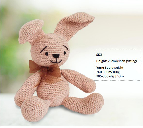 Bunny Stuffed Amigurumi Crochet Patterns, Crochet Pattern | Inspire Uplift