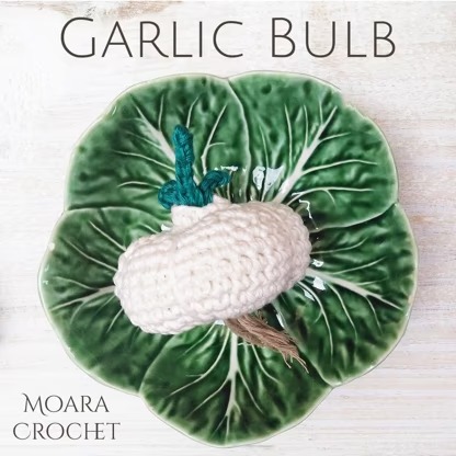 Garlic Bulb Amigurumi Crochet Patterns, Crochet Pattern - Inspire Uplift