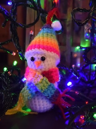 Snowman Decoration Amigurumi Crochet Patterns, Crochet Patte - Inspire ...