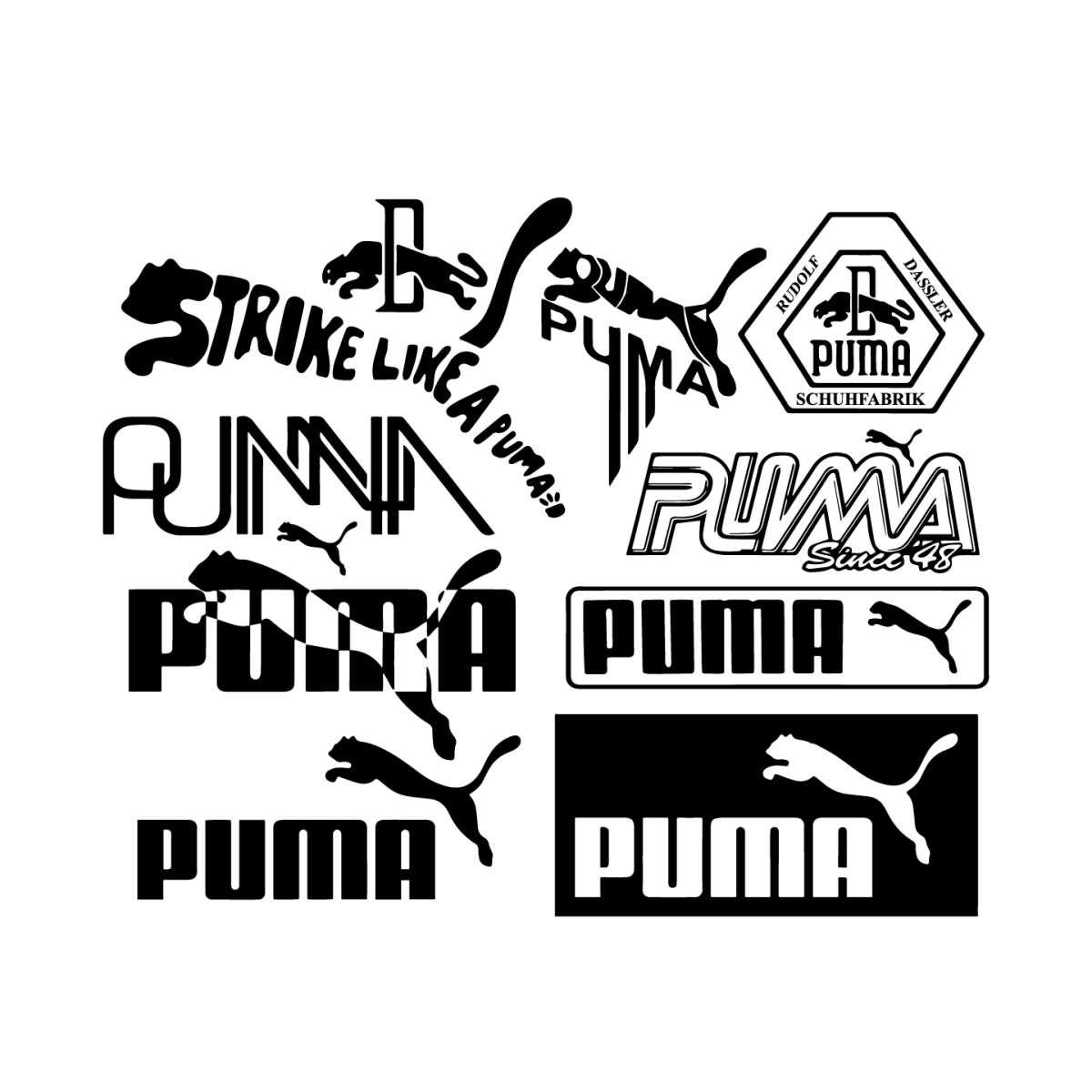 Puma Logo Svg Bundle, Trending Svg, Puma Svg, Puma Logo Svg, | Inspire ...