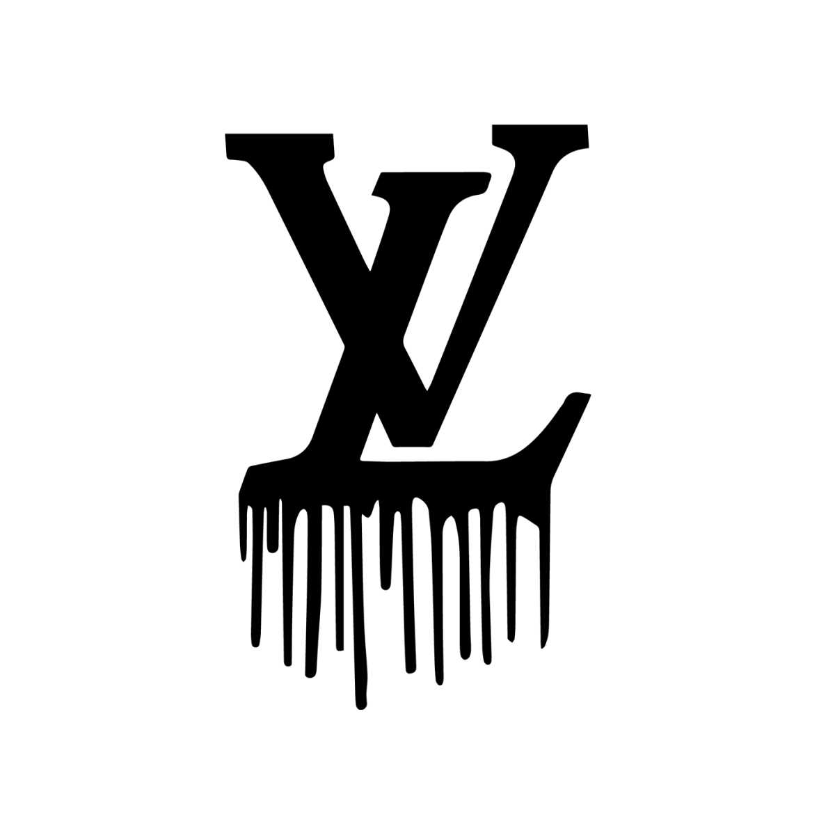 Louis Vuitton Drip Logo