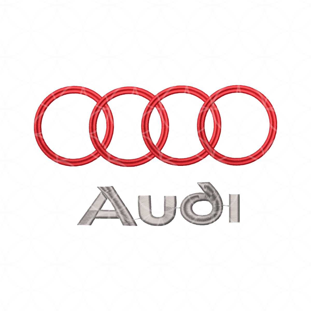 Red Logo Audi Car Logo Embroidery Download File Logo Car Emb | Inspire ...