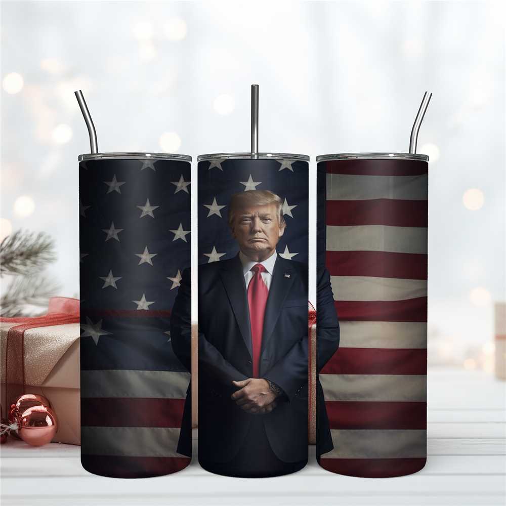 Trump 2024 Smoke Effect 20Oz Tumbler Wrap Sublimation | Inspire Uplift