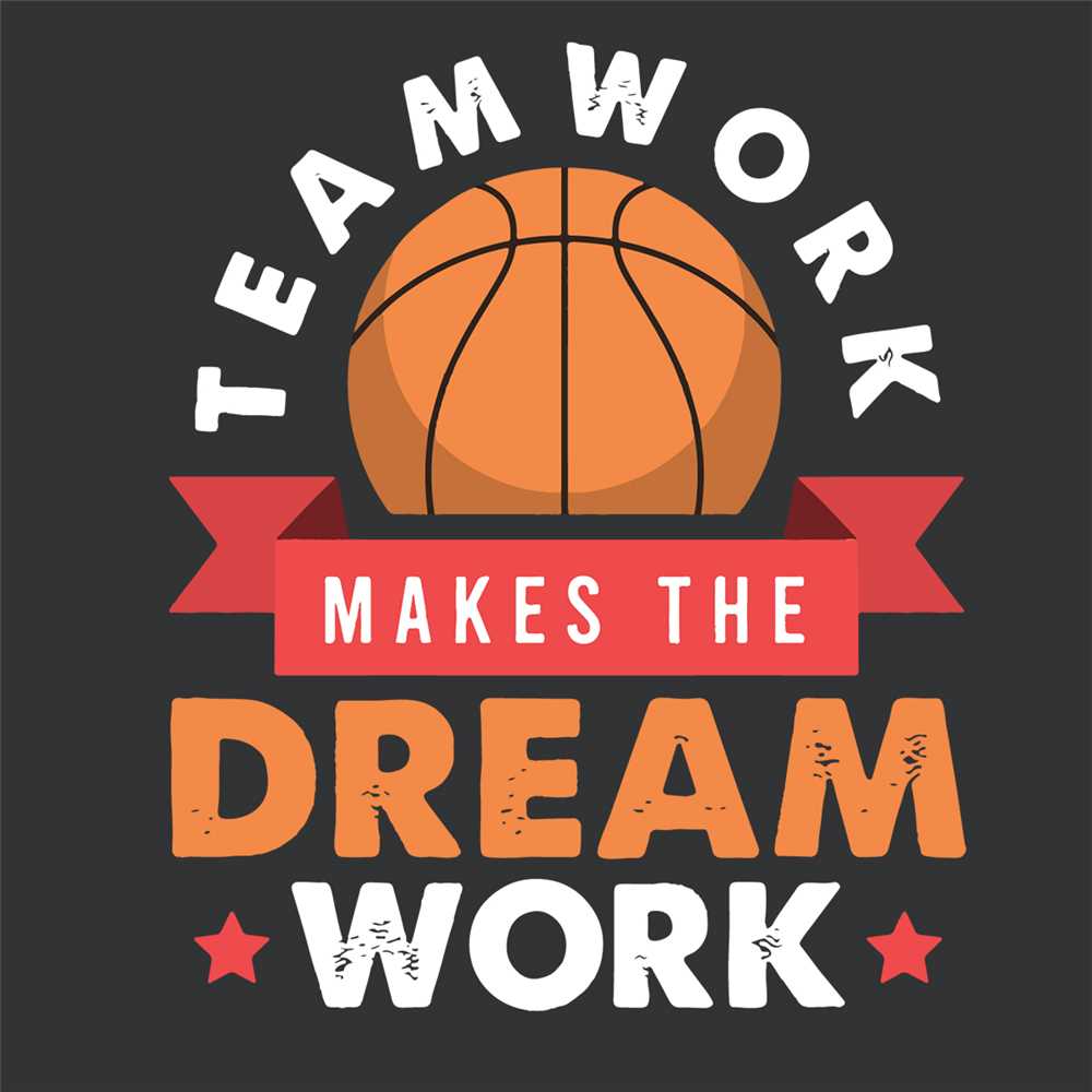 Basketball Teamwork Svg, Sport Svg, Dream Work Svg, Teamwork | Inspire ...