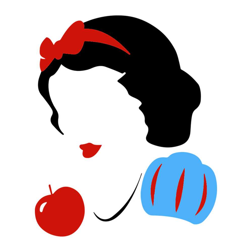 Snow White Silhouette Svg, Disney Svg, Snow White Svg, Snow | Inspire ...