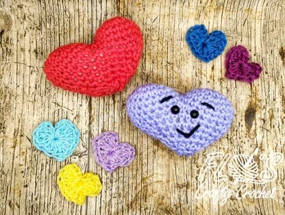 Happy Heart Hug Amigurumi Crochet Patterns, Crochet Pattern | Inspire ...