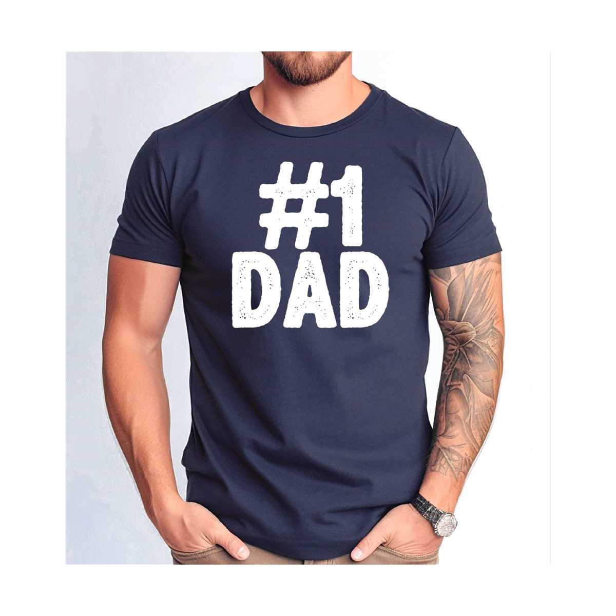 Number 1 Dad Shirt, No 1 Dad Tshirt, Funcle the Fun Dad Tshi | Inspire ...
