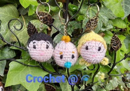 Children Baby Keychains Amigurumi Crochet Patterns, Crochet - Inspire ...