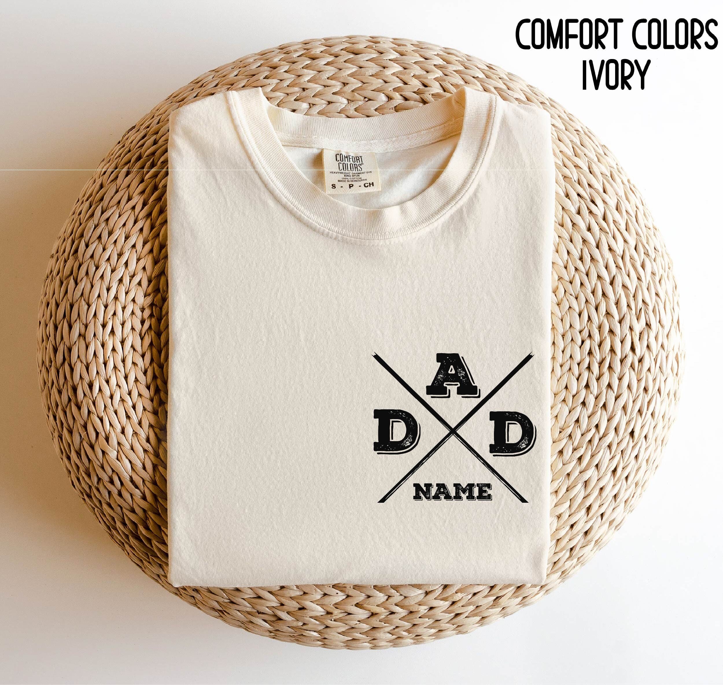 Fathers Day Gift for Dad, Custom Name Dad Shirt, Dad Shirt W | Inspire ...