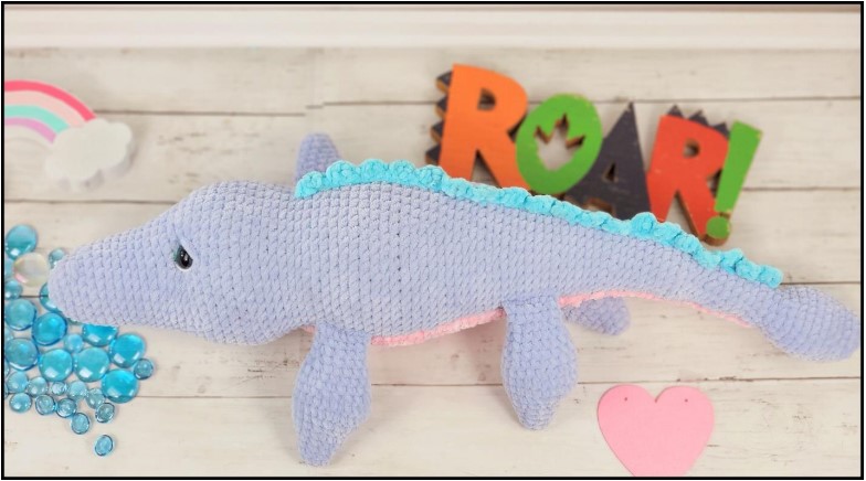 Mosasaurus Amigurumi Crochet Patterns, Crochet Pattern | Inspire Uplift
