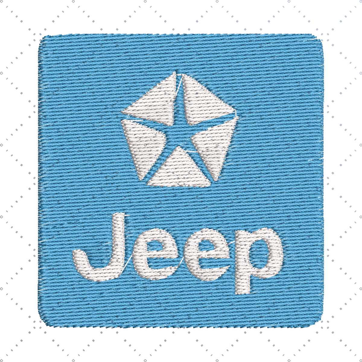 Jeep Logo Embroidery Design Sport Car Brand Embroidery | Inspire Uplift