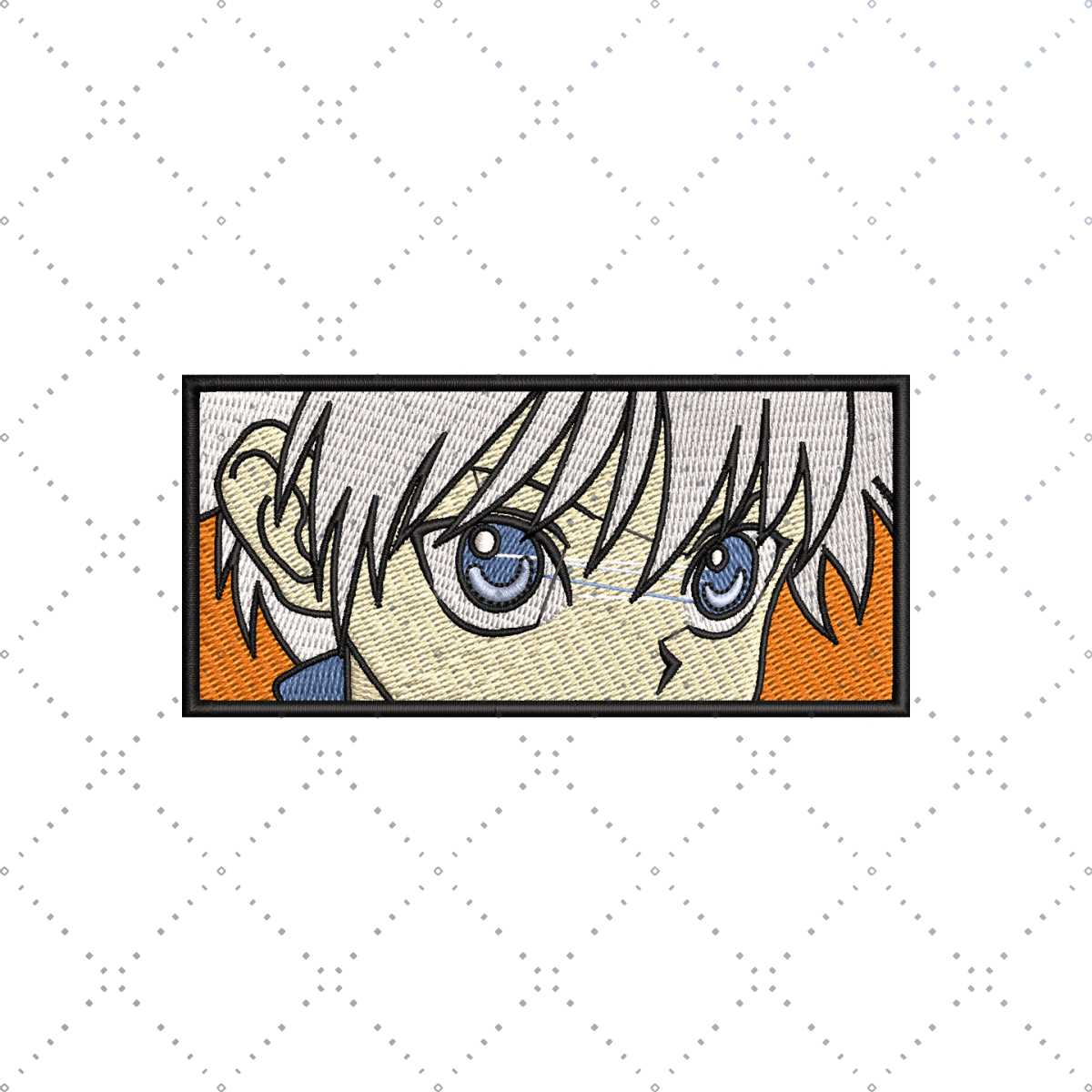 Killua Eyes Anime Embroidery File Hunter X Hunter Anime Embr | Inspire ...
