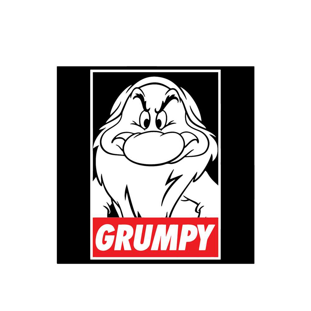 Grumpy Disney, Trending Svg, Grumpy Svg, Grumpy Snow White, | Inspire ...