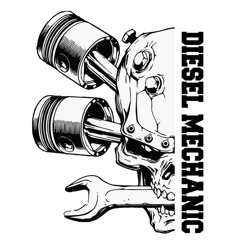 Diesel Mechanic Skull Svg, Trending Svg, Diesel Mechanic Svg | Inspire ...