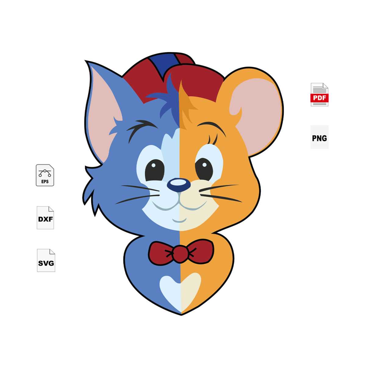Tom And Jerry, Movie Svg, Tom, Tom Svg, Tom Vector, Jerry, J | Inspire ...